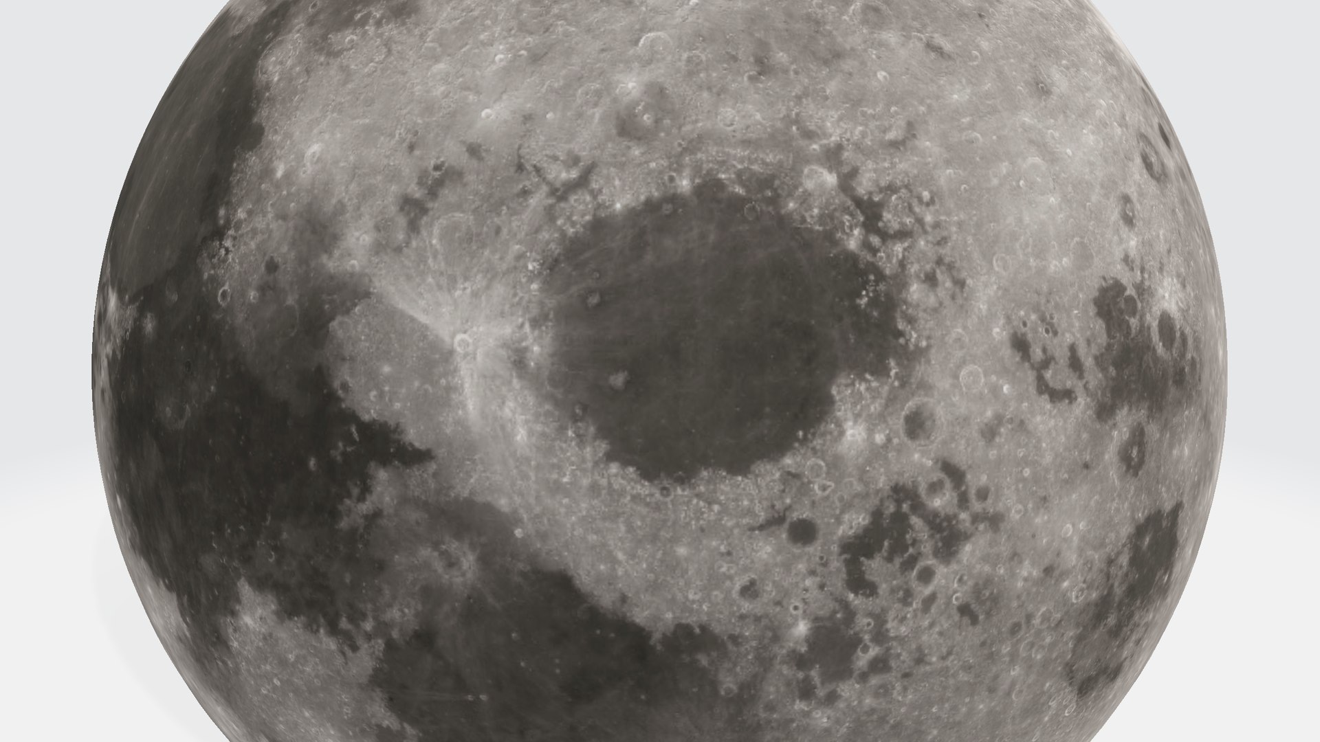 3D Model The Moon - TurboSquid 2299560
