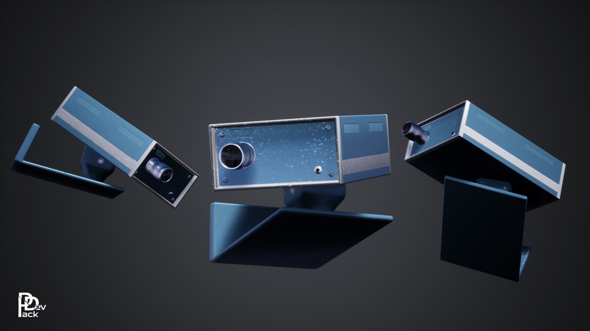 3D Security Cameras 10 Assets - TurboSquid 2195907