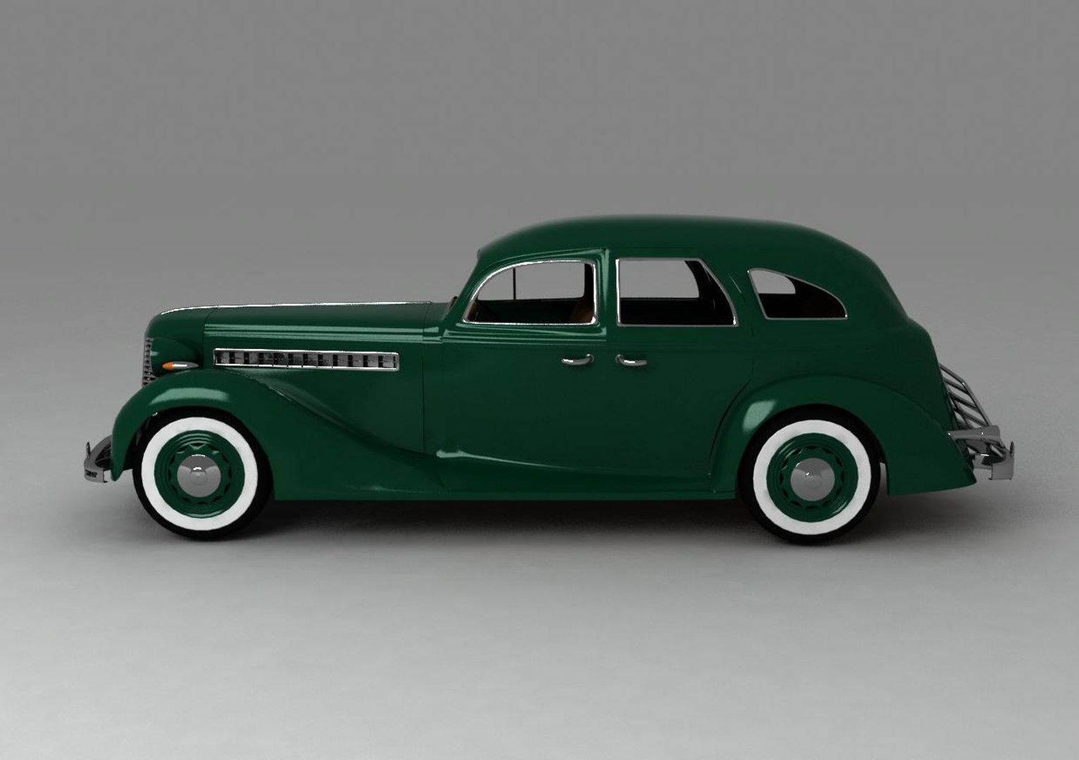 3d Retro Car Zis 101a