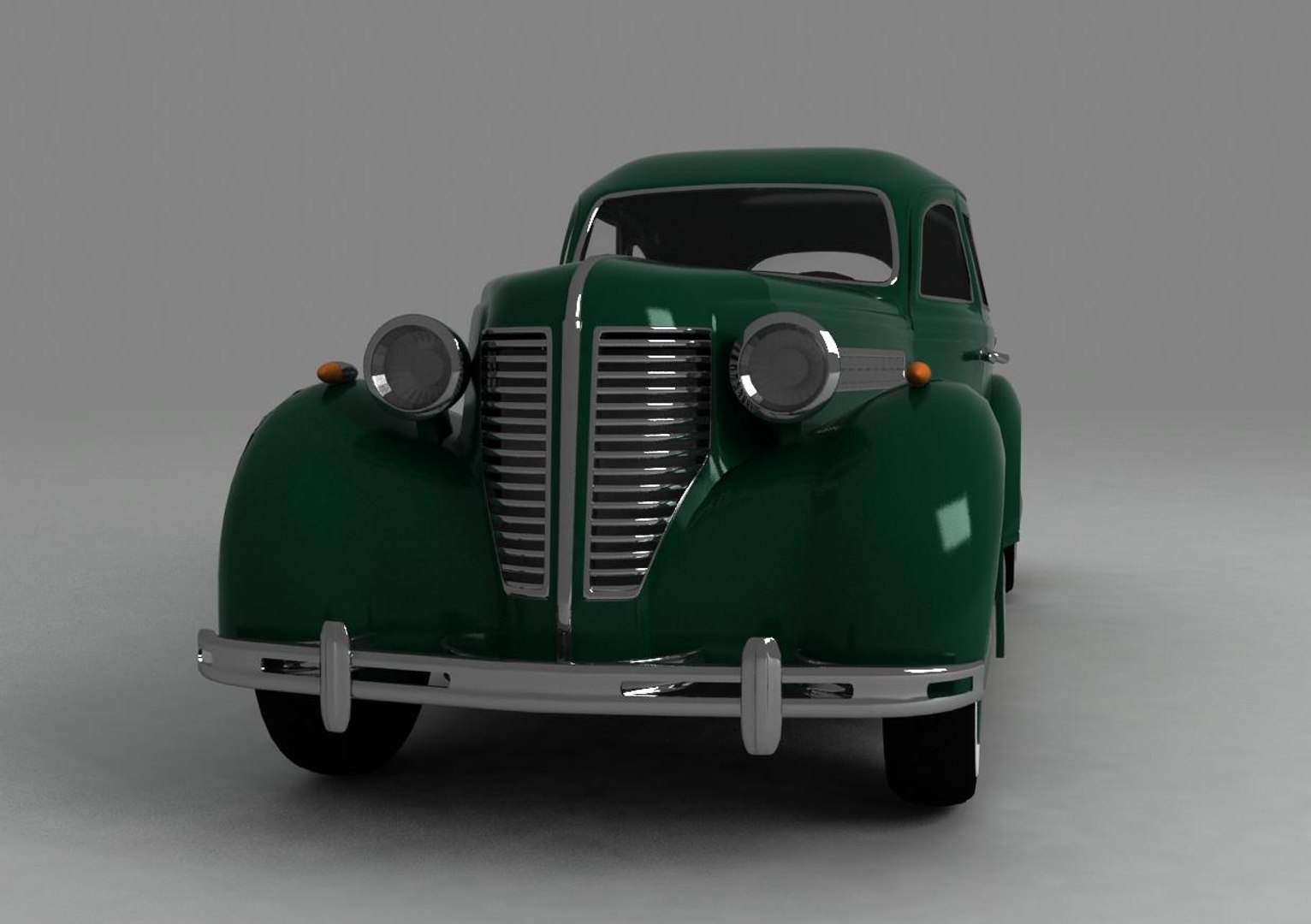 3d Retro Car Zis 101a