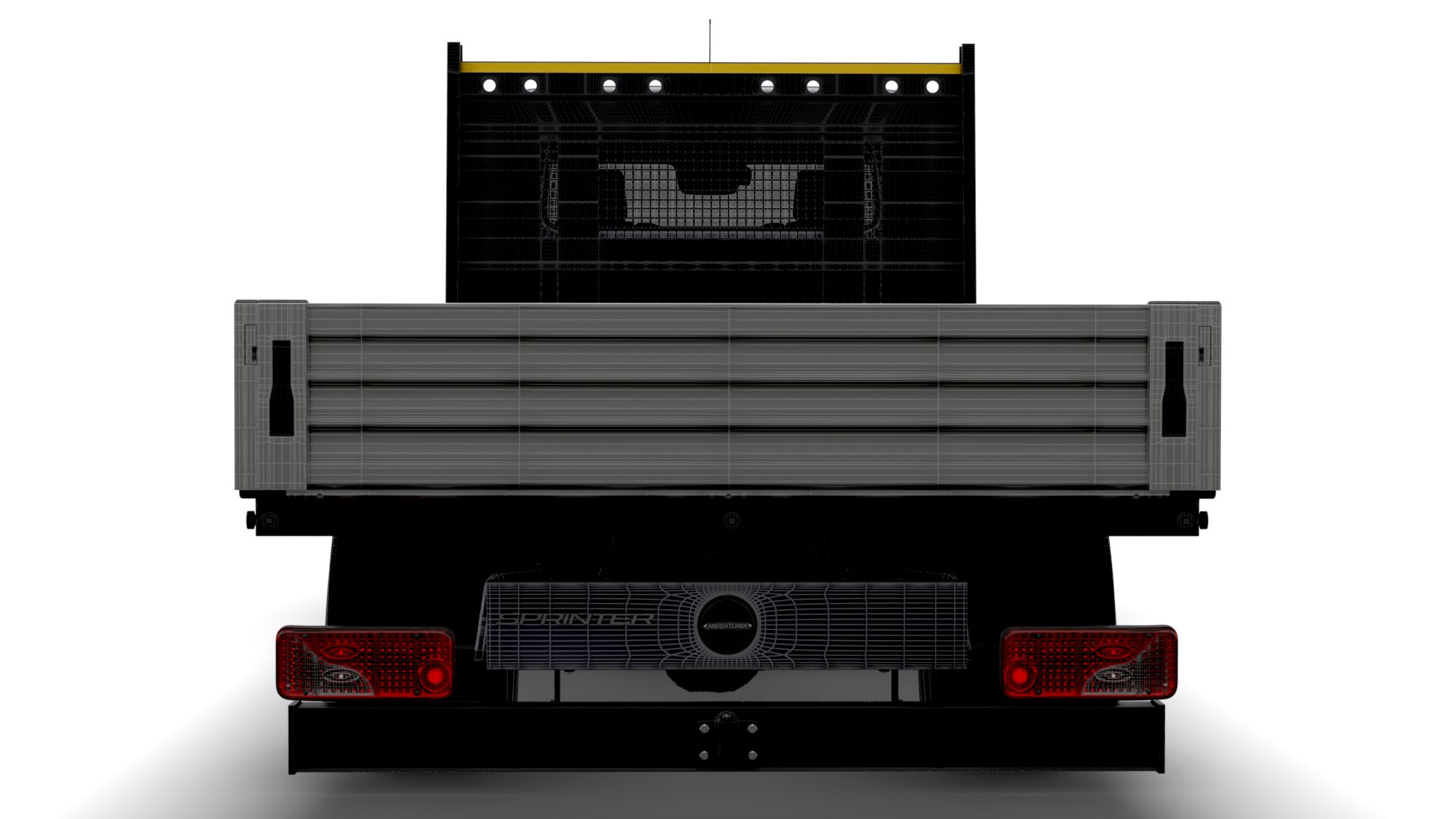 3D Model Freightliner Sprinter Single Cab Tipper 2023 - TurboSquid 2049968