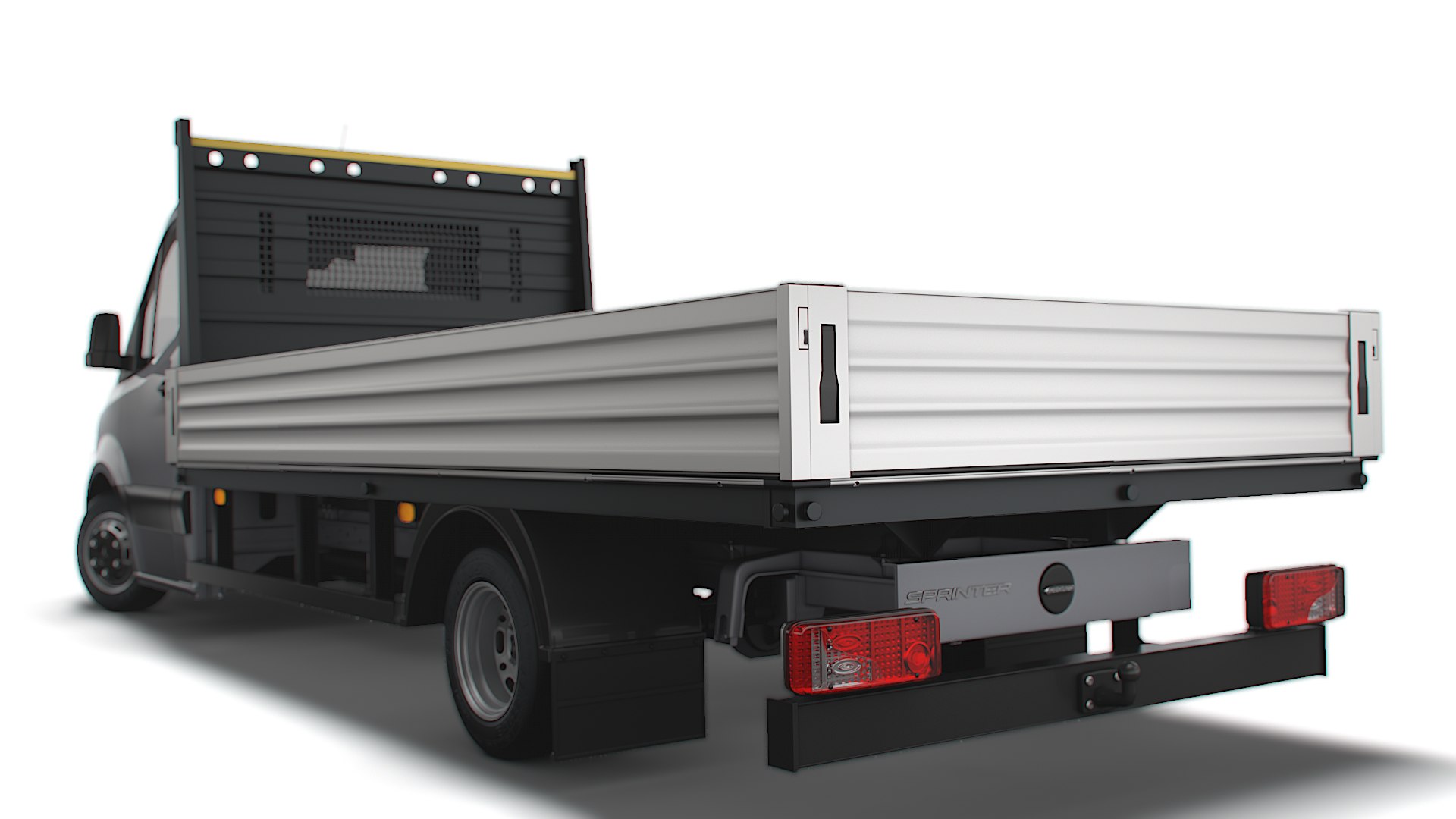 3D Model Freightliner Sprinter Single Cab Tipper 2023 - TurboSquid 2049968