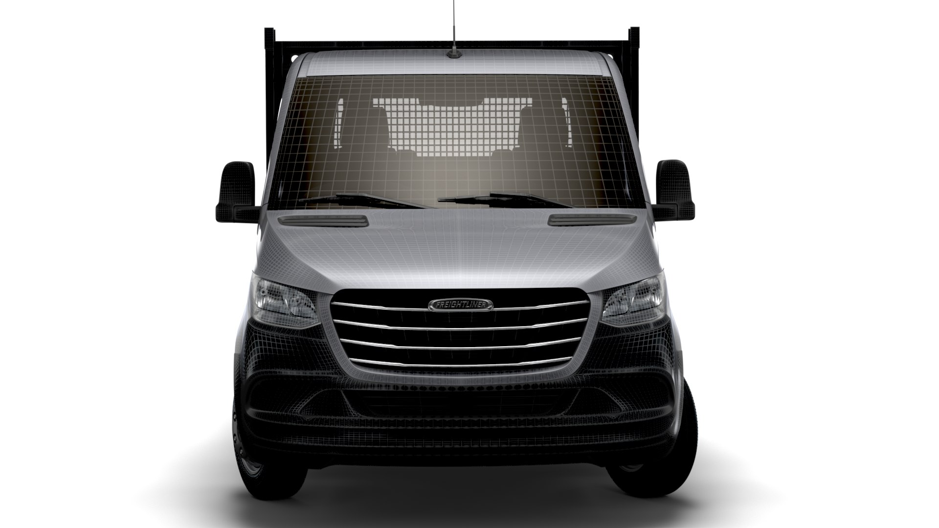 3D Model Freightliner Sprinter Single Cab Tipper 2023 - TurboSquid 2049968