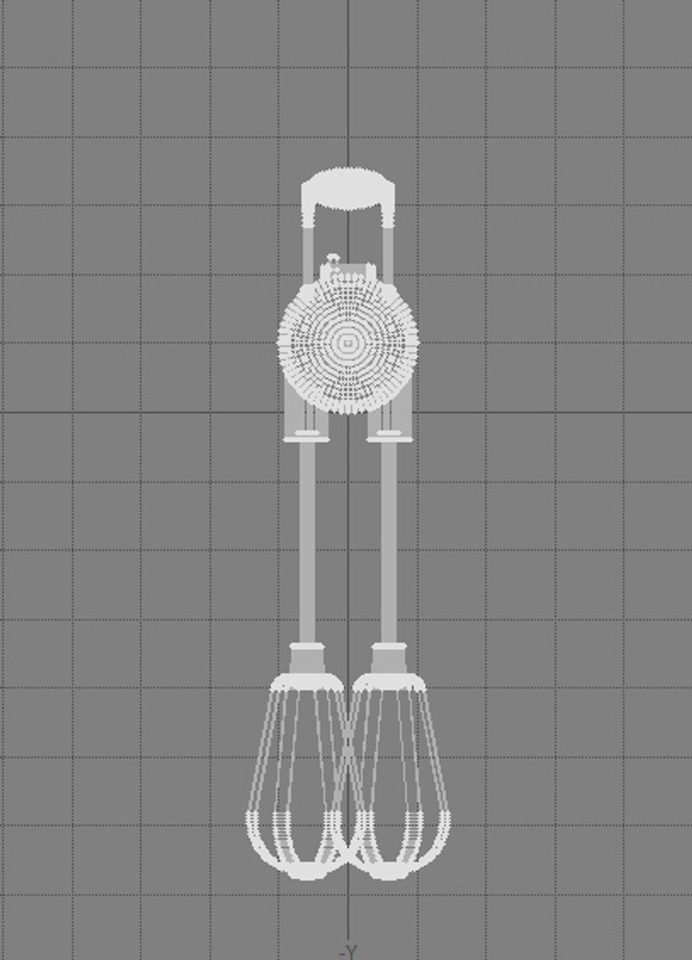 free kitchen mixer 3d model