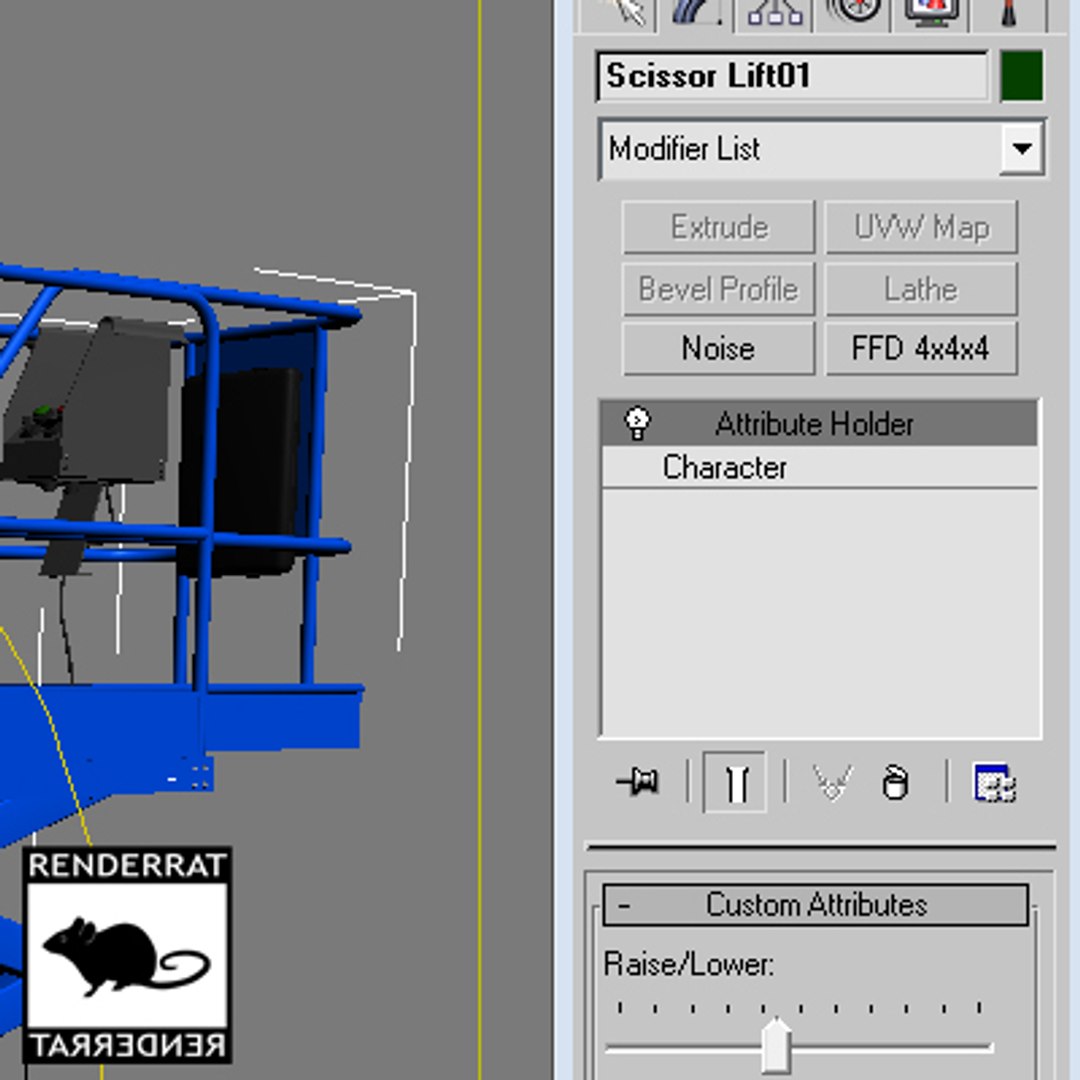 Scissor Lift 3d 3ds