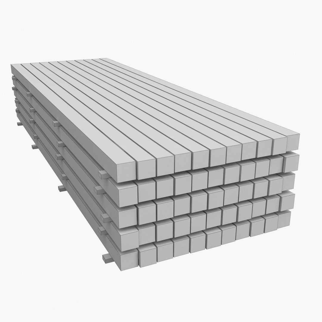 Wood Wooden Stack 3D Model - TurboSquid 1546809