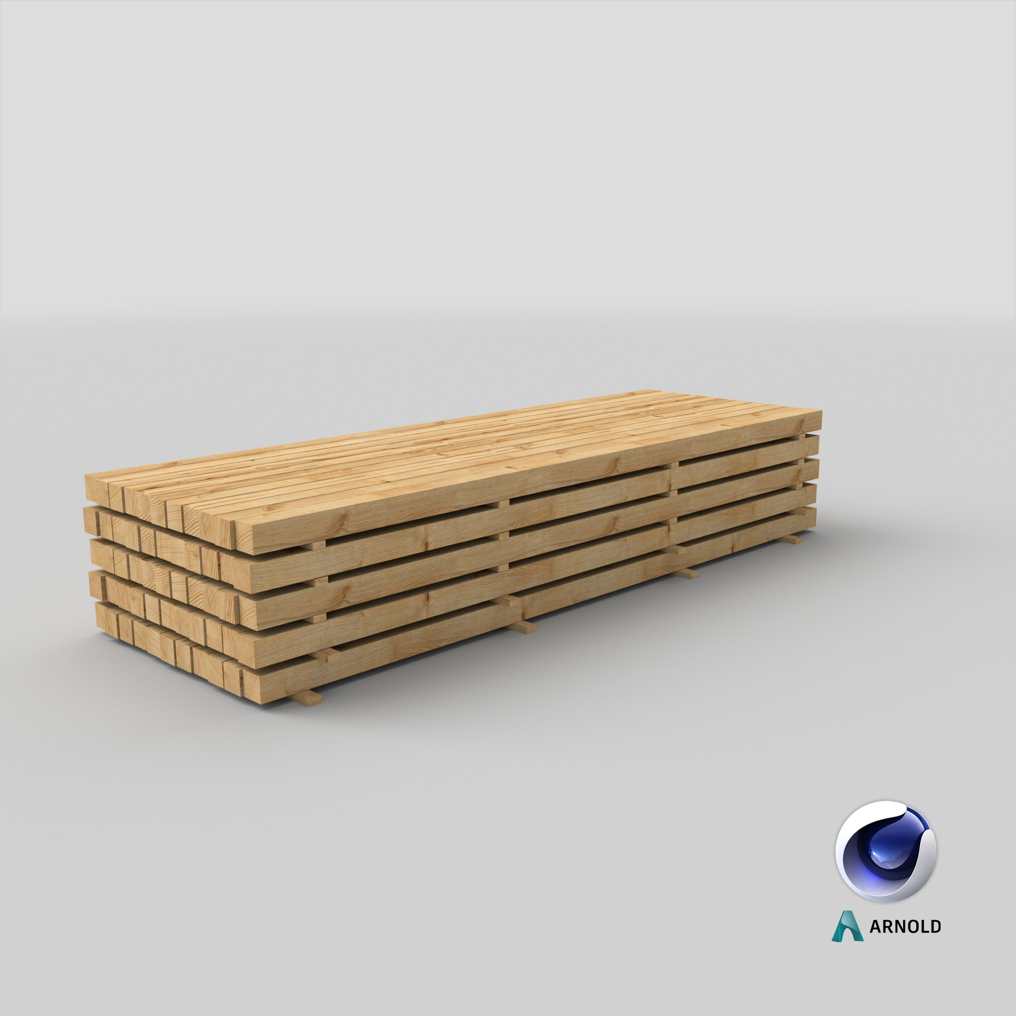 Wood wooden stack 3D model - TurboSquid 1546809