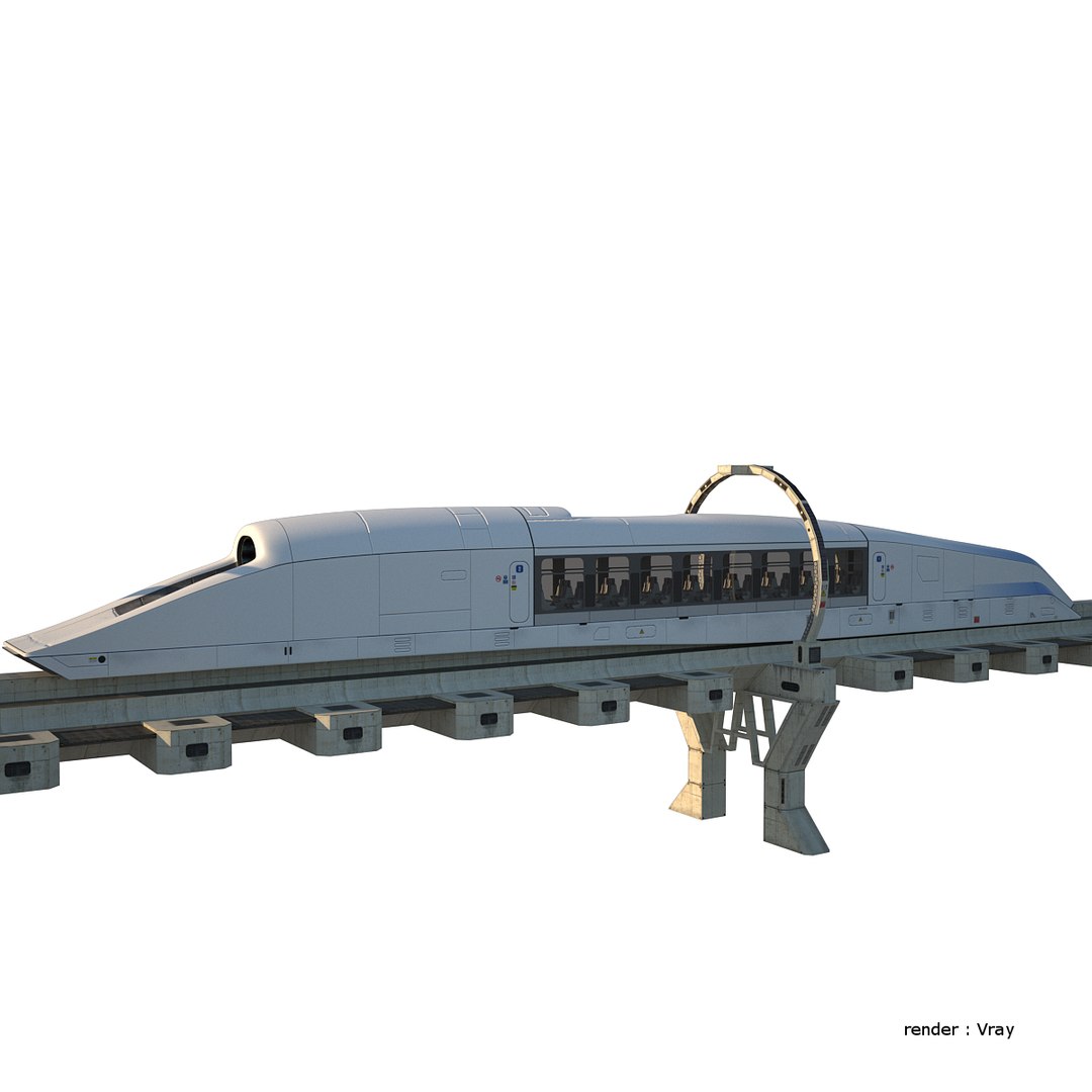 Fast Train Model - TurboSquid 1200801