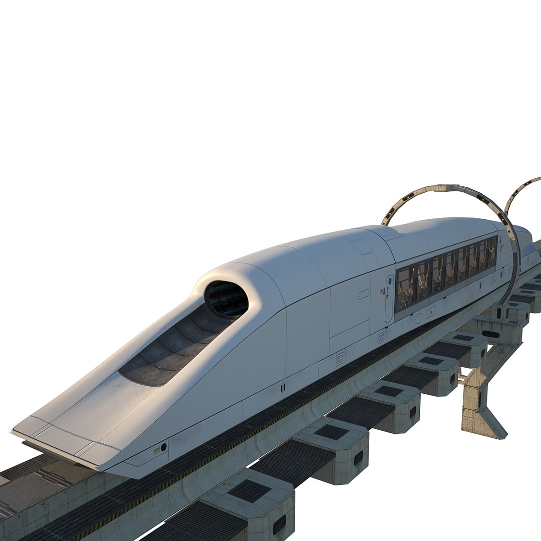 Fast Train Model - TurboSquid 1200801