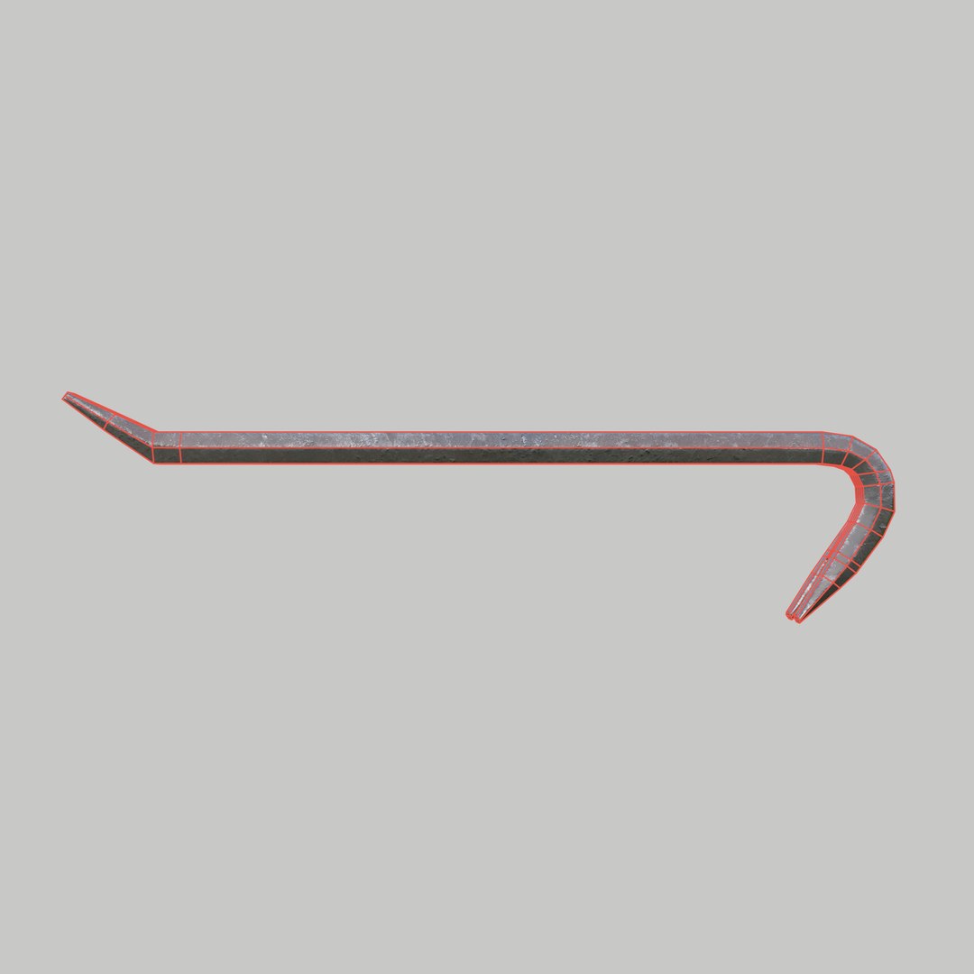 3D Old Crowbar Model - TurboSquid 2084809