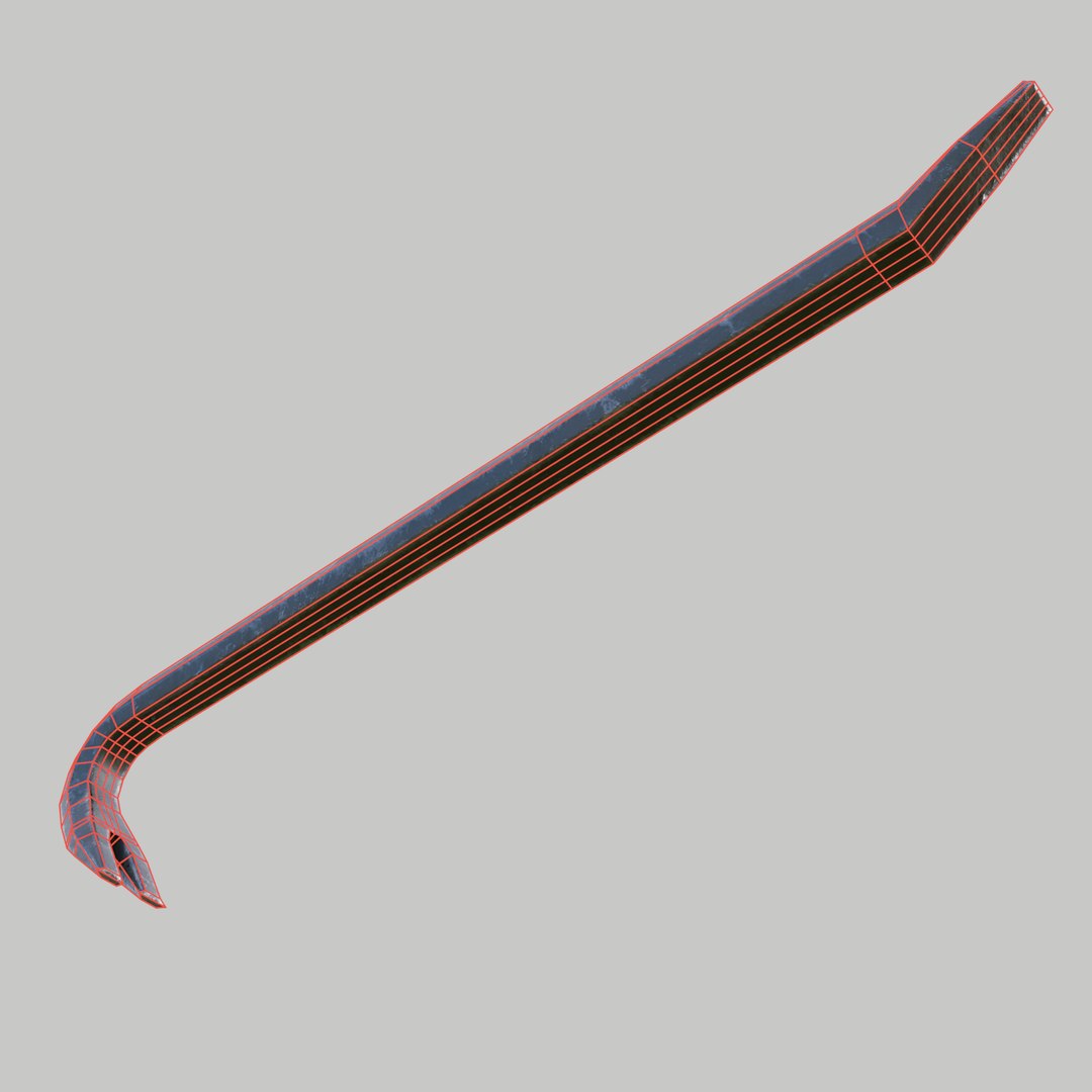 3D Old Crowbar Model - TurboSquid 2084809