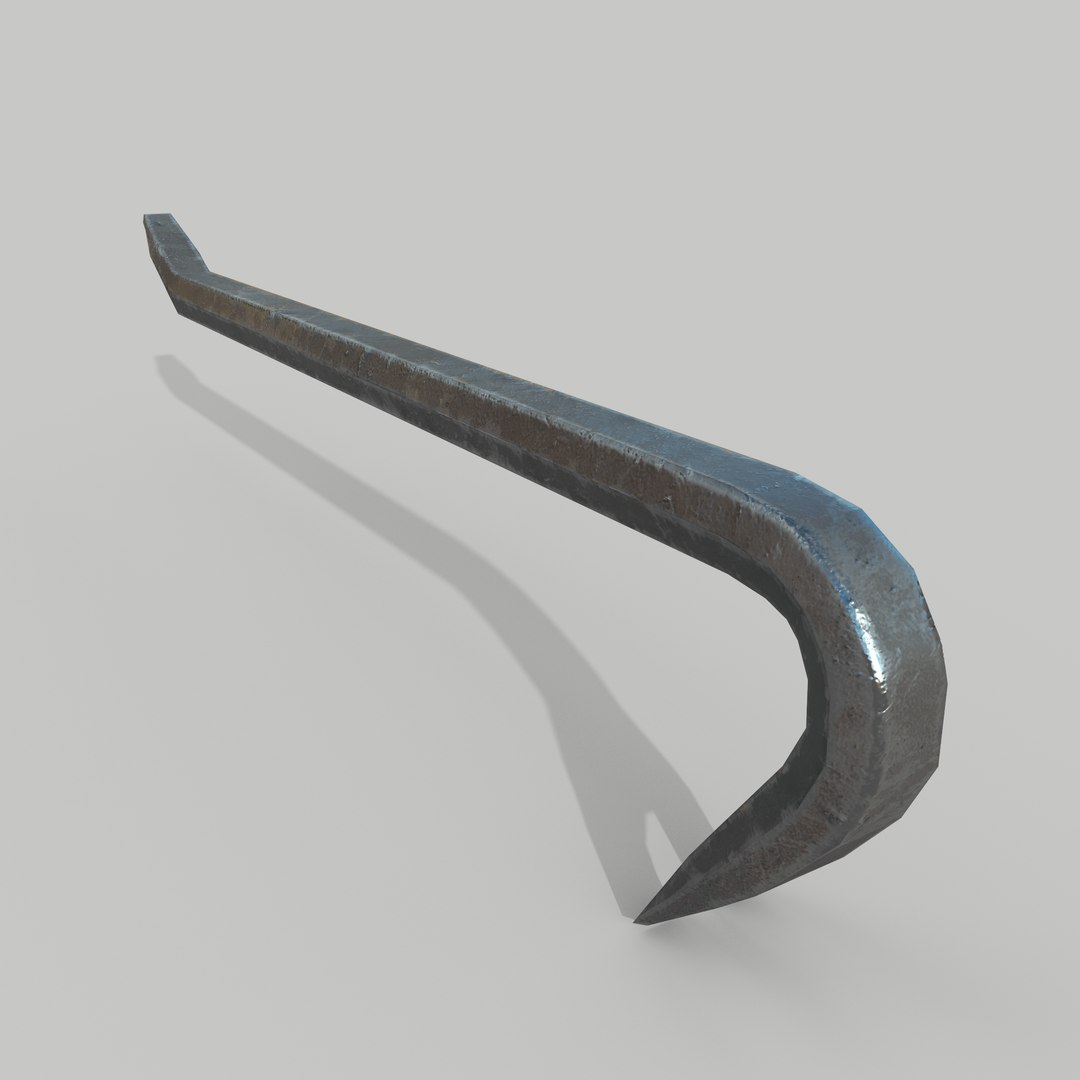 3D Old Crowbar Model - TurboSquid 2084809