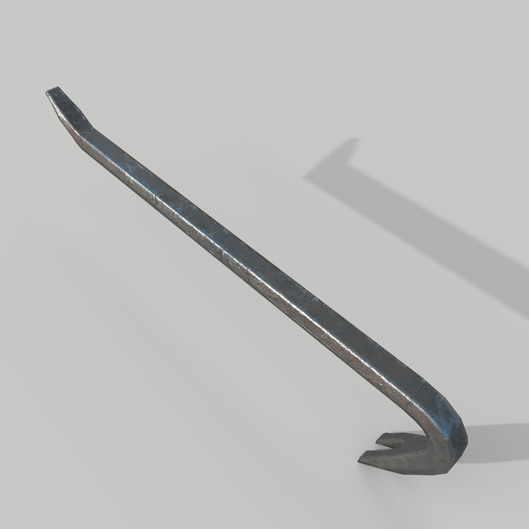 3D Old Crowbar Model - TurboSquid 2084809
