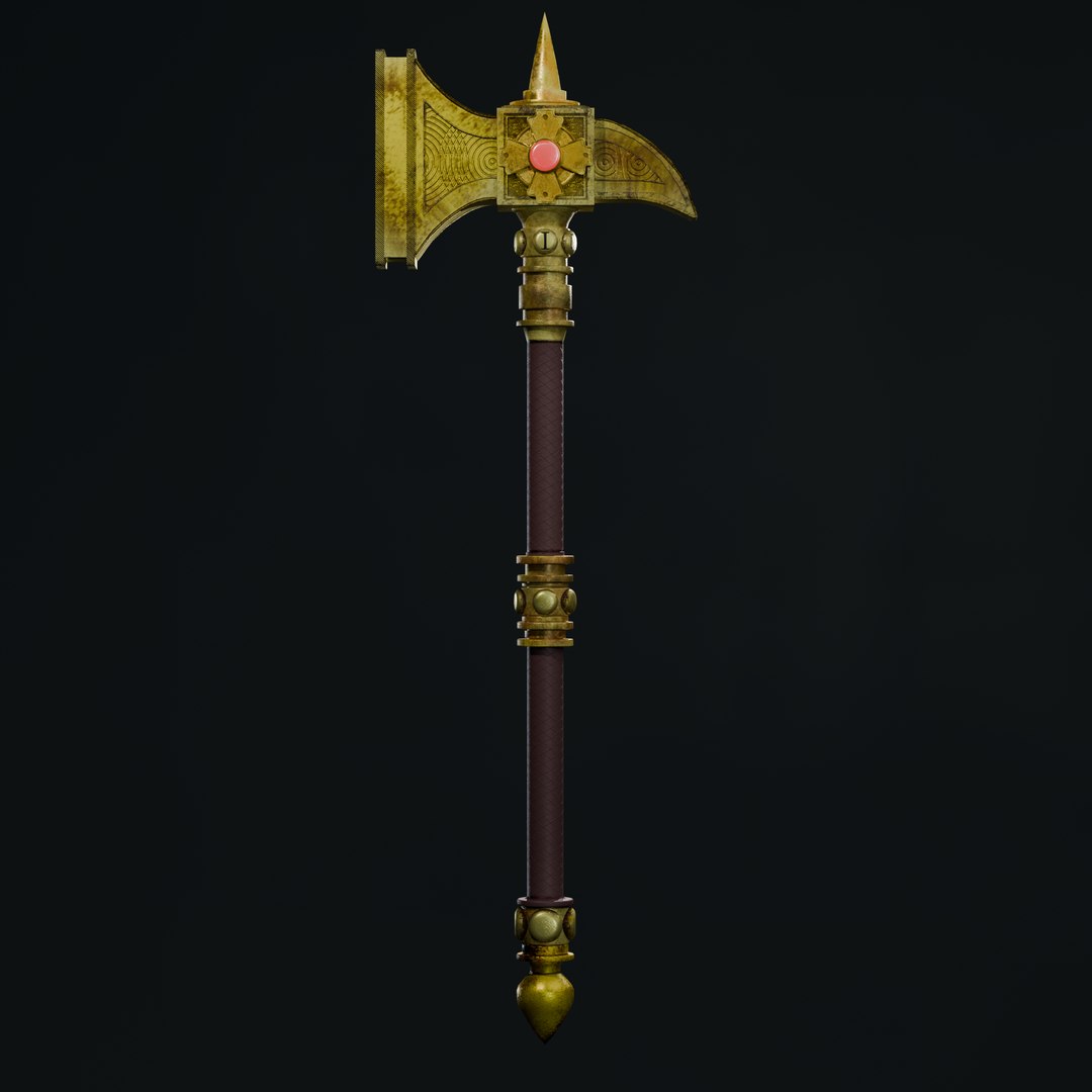 3D Warhammer - Ghal Maraz - TurboSquid 2512955
