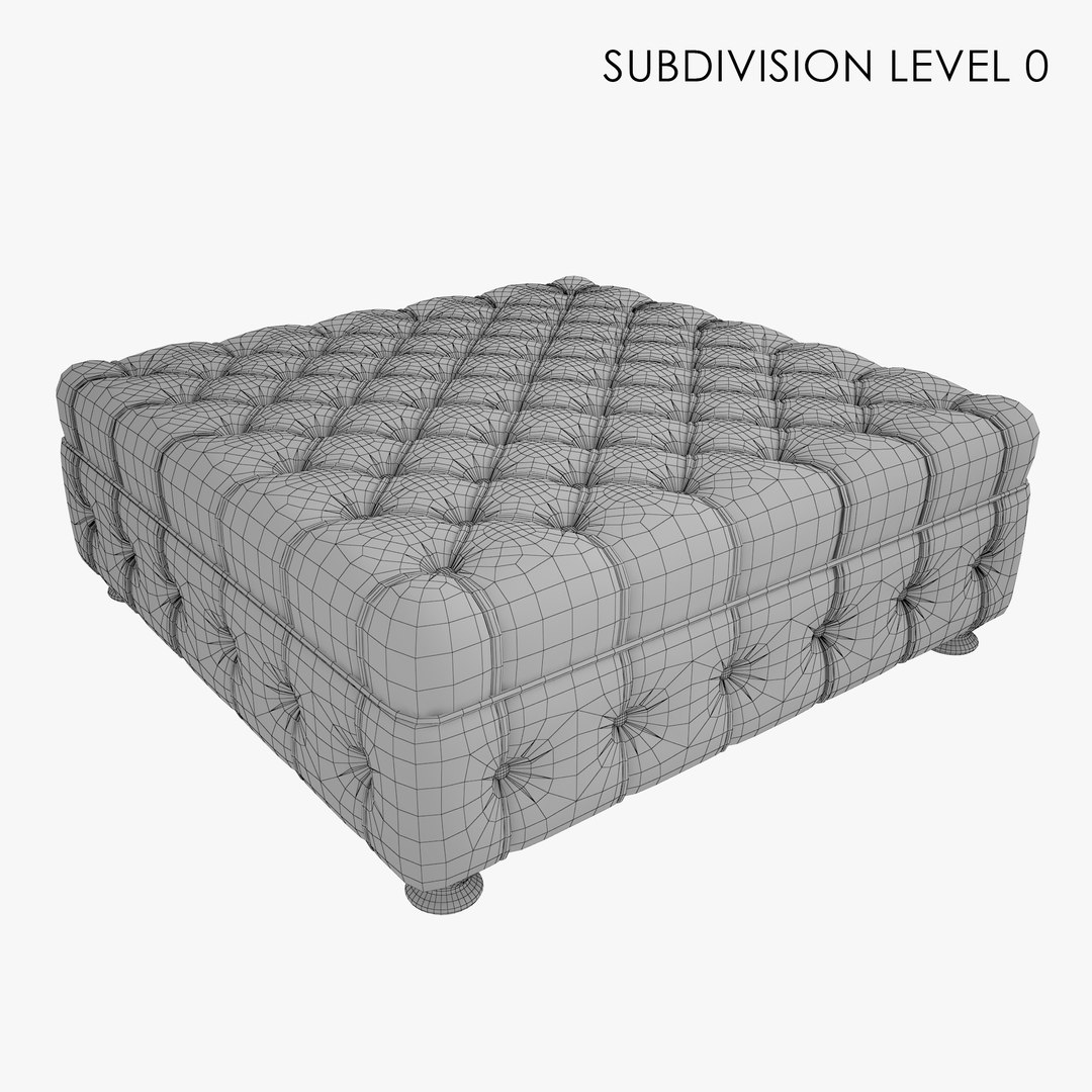 3d model origgi morg pouf