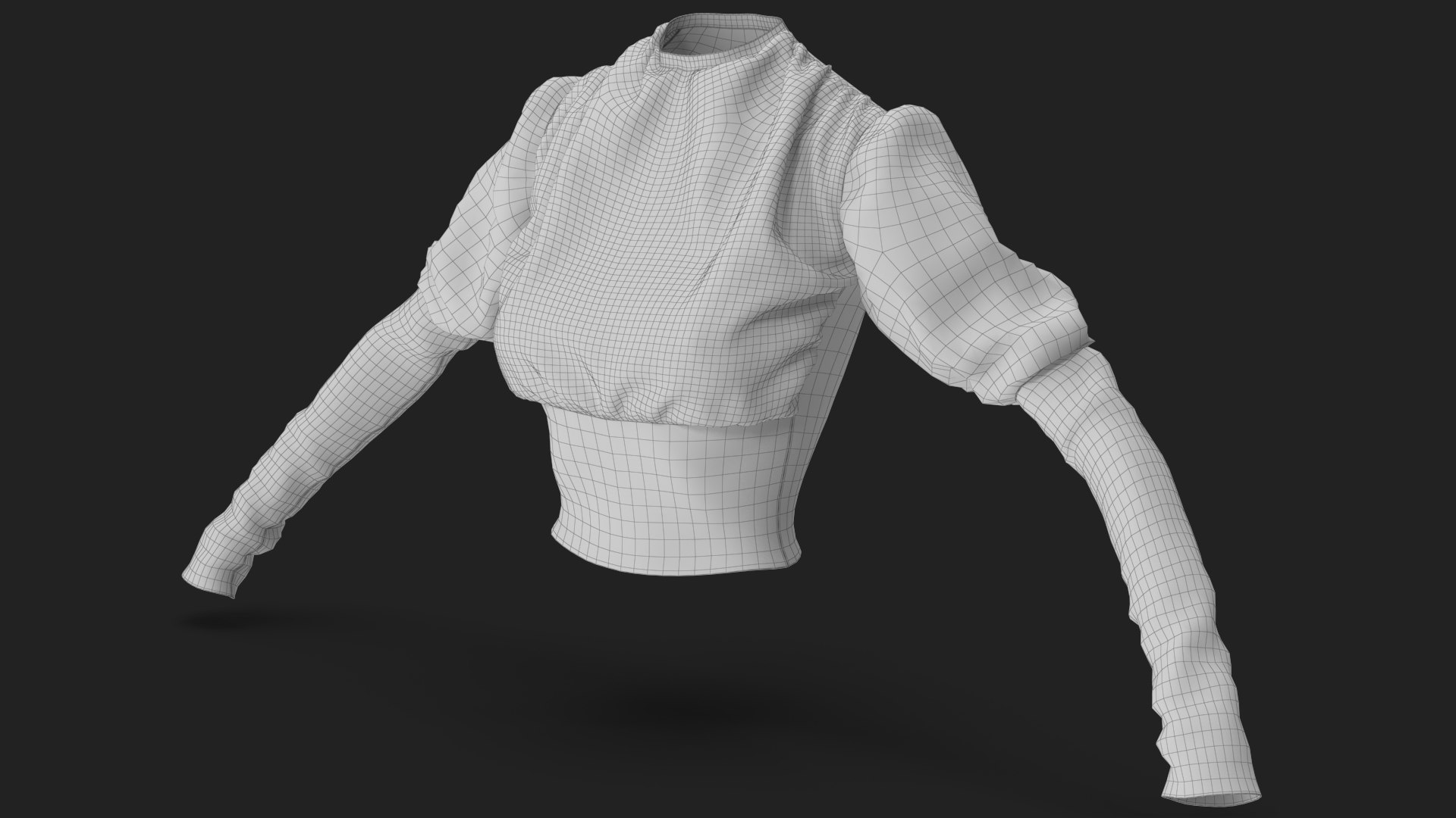 3D Model Blouse - TurboSquid 2124481
