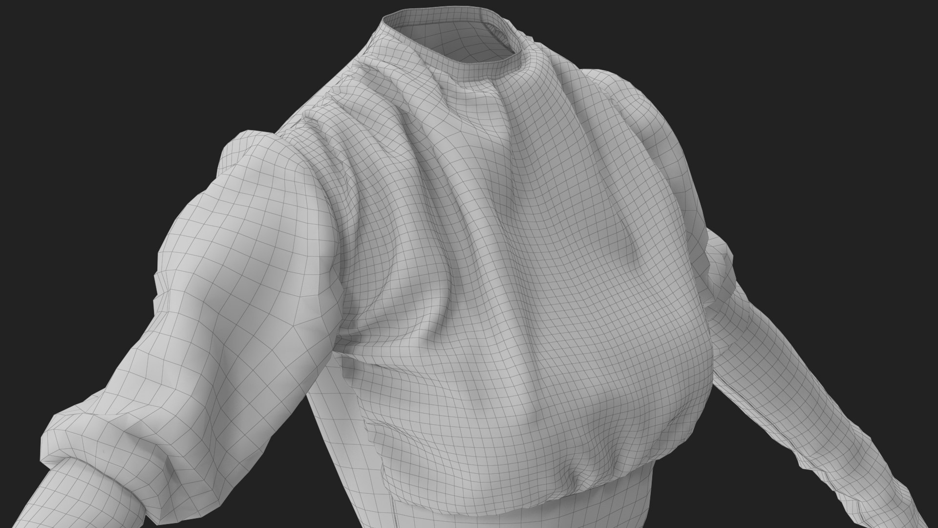 3D Model Blouse - TurboSquid 2124481