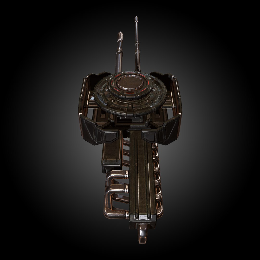 3D Weapon Cicada Model - TurboSquid 1533532
