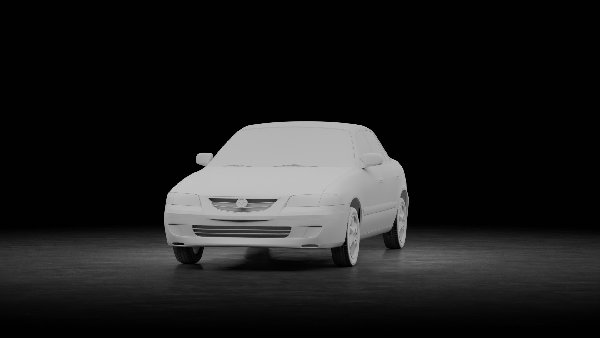 Mazda 626 19973D模型 - TurboSquid 1931235