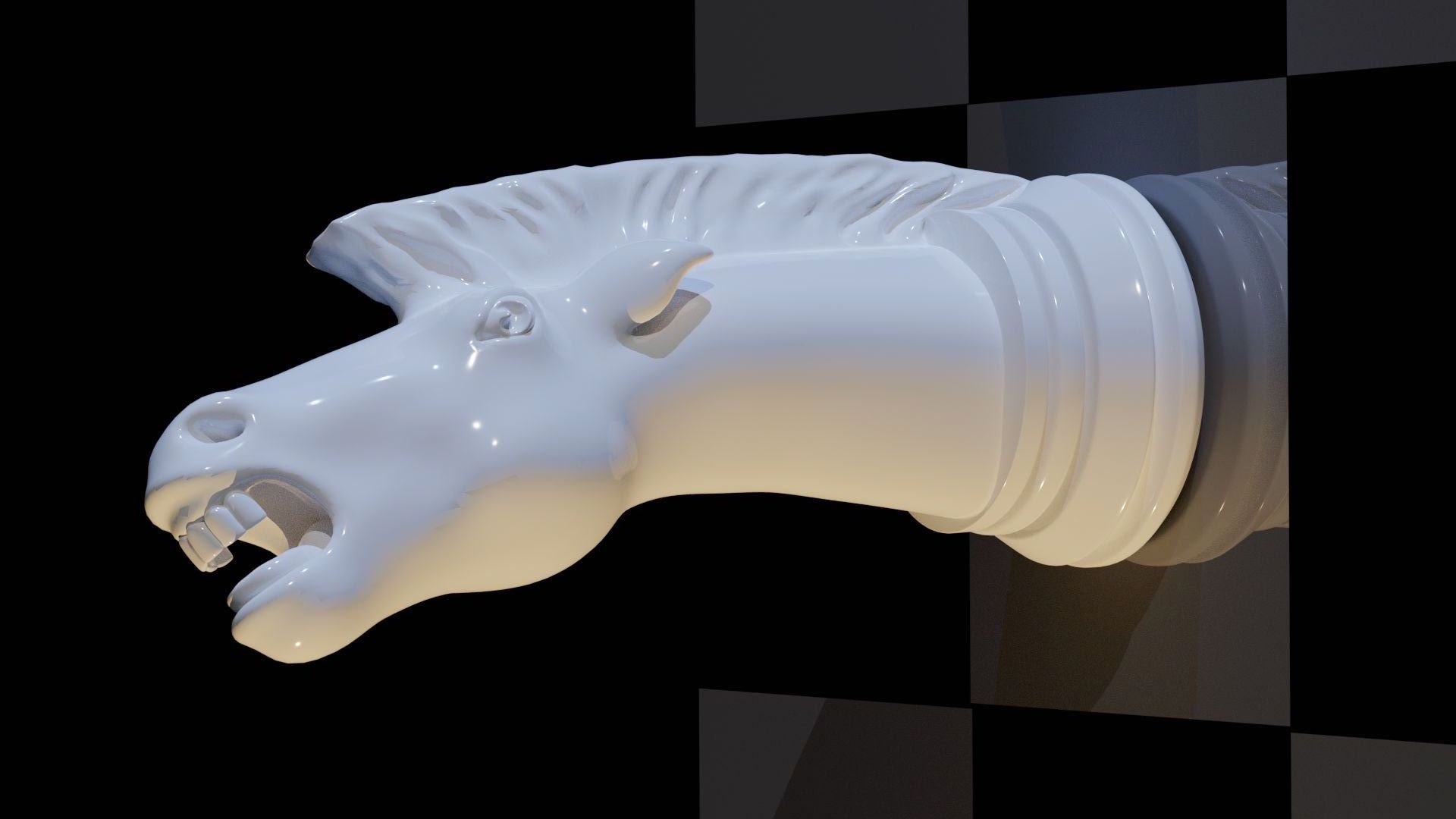 3D Model Chess Knight Chevale - TurboSquid 1955194