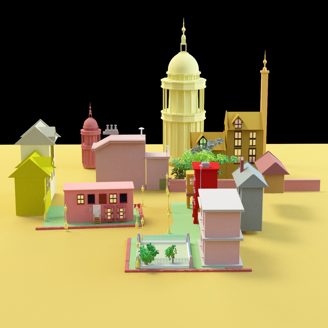 3D Scene Model - TurboSquid 1392642