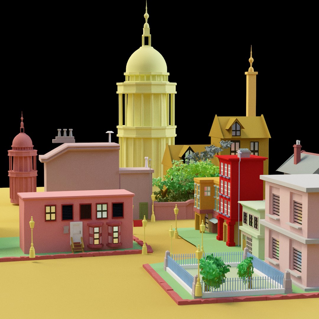 3D Scene Model - TurboSquid 1392642