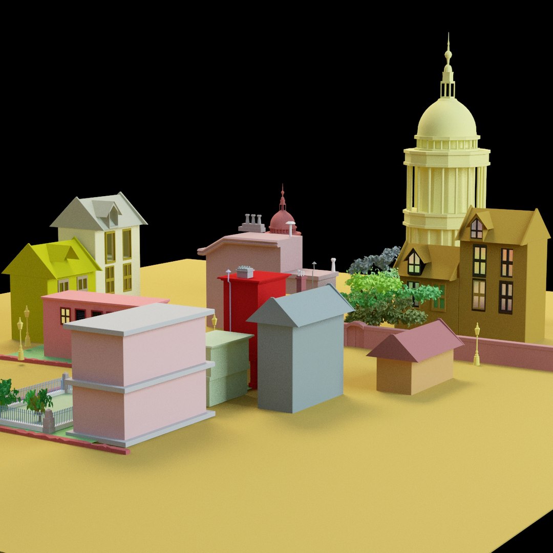 3D Scene Model - TurboSquid 1392642