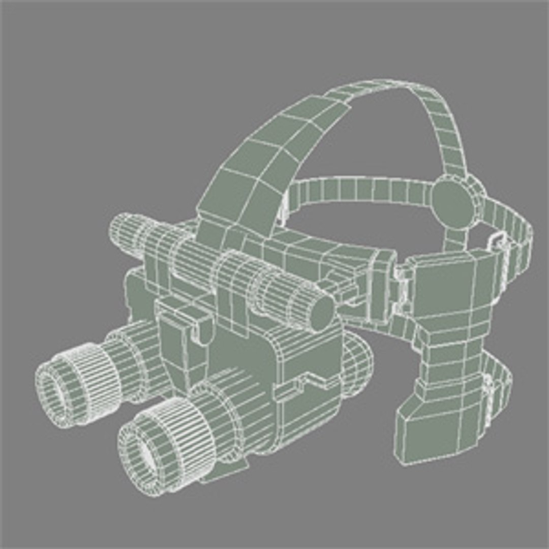Military Night Vision Goggles 3d Model