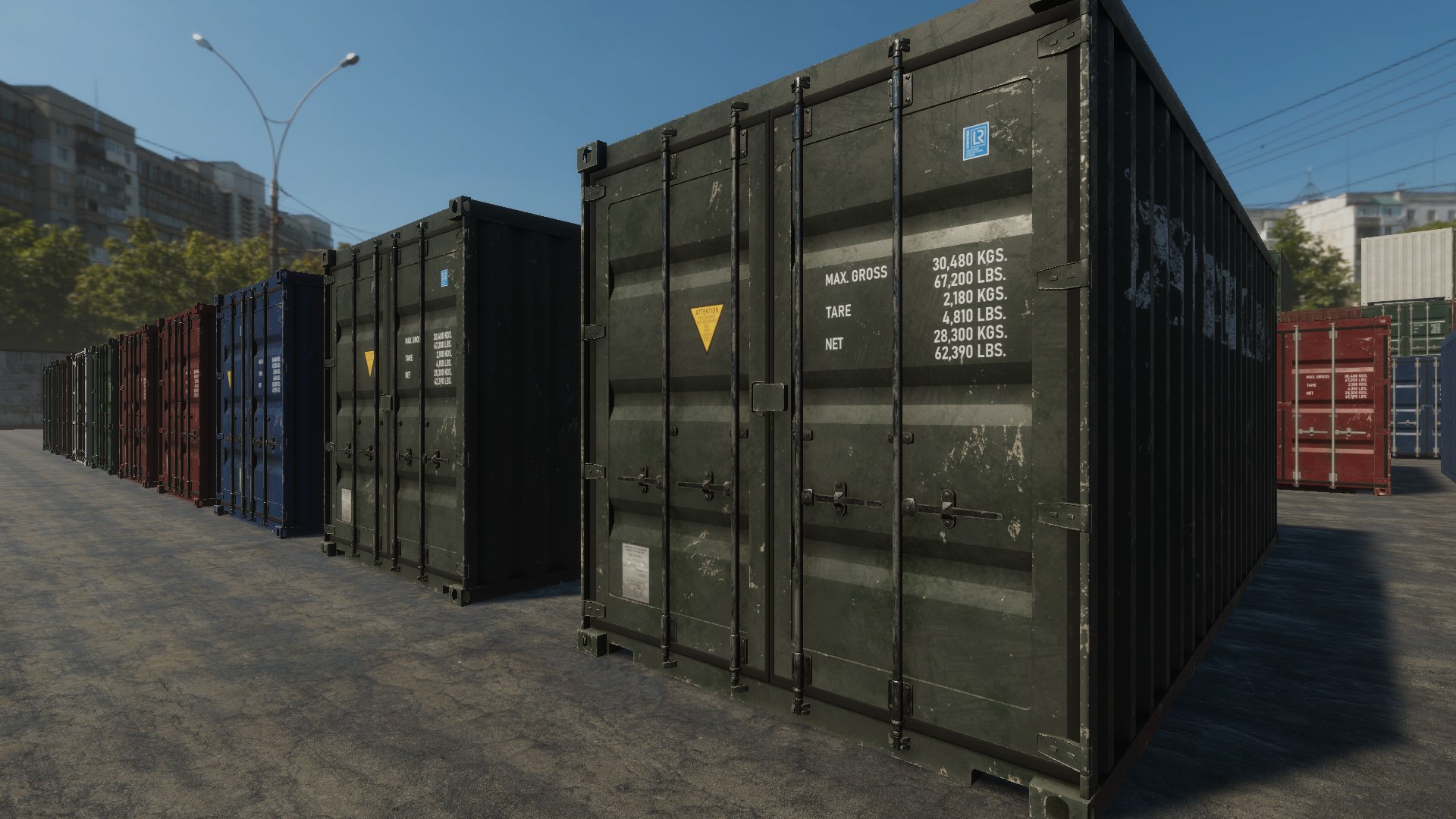 Container Collection HQ 3D Model - TurboSquid 2081882