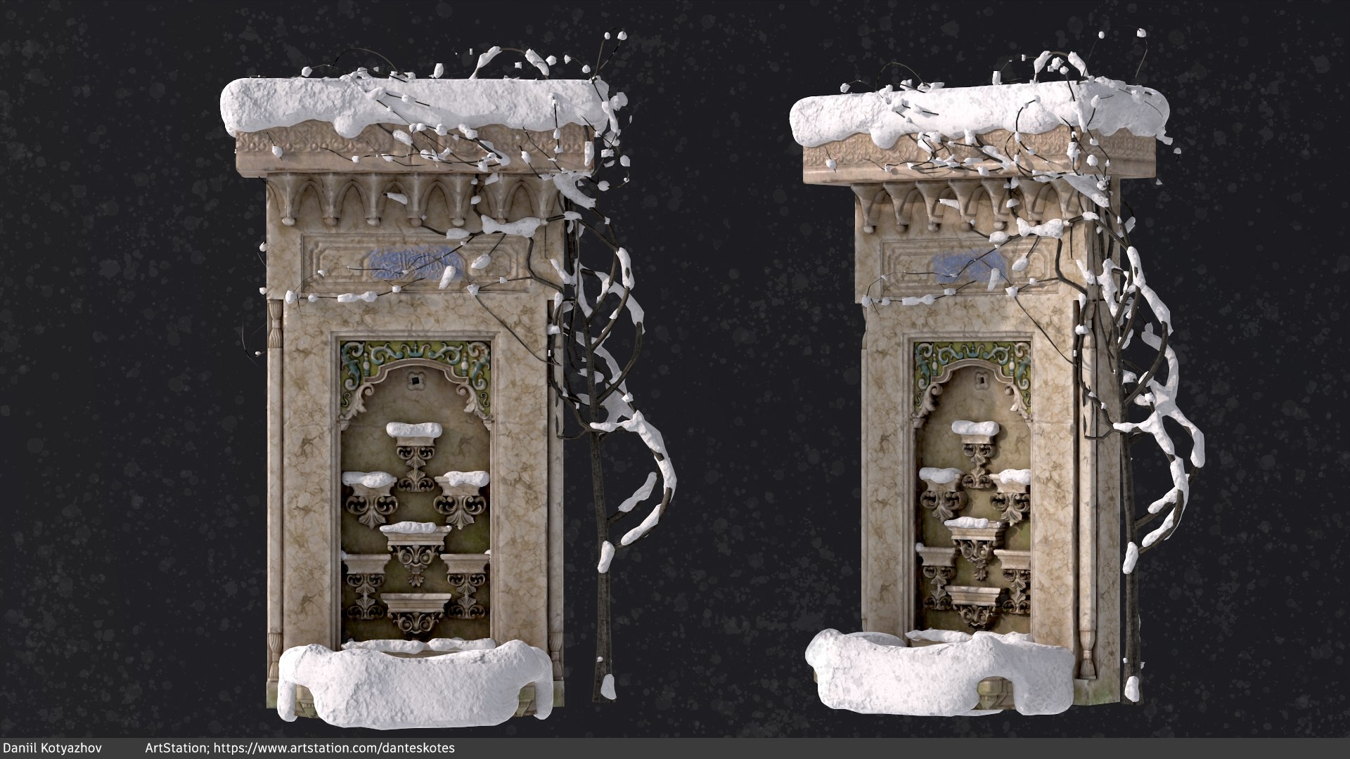 Fountain Of Tears Model - TurboSquid 1796111