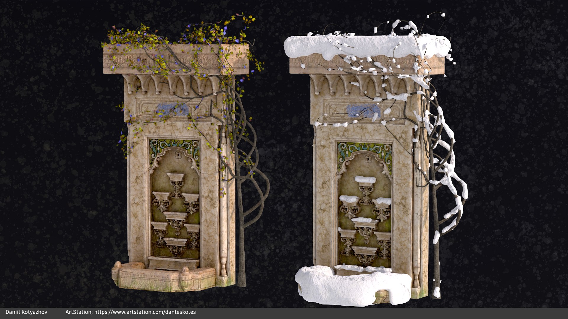 Fountain Of Tears Model - TurboSquid 1796111