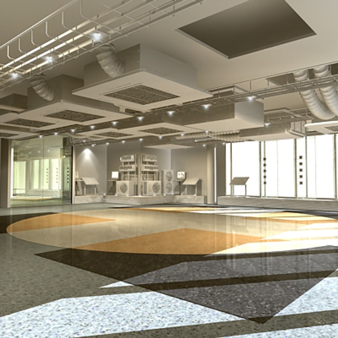 3d interior shell model