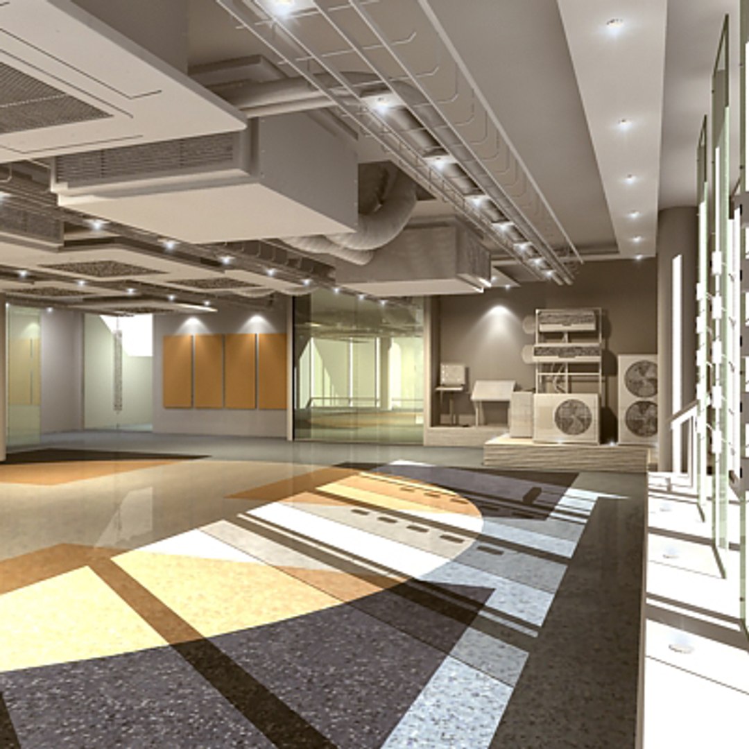 3d interior shell model