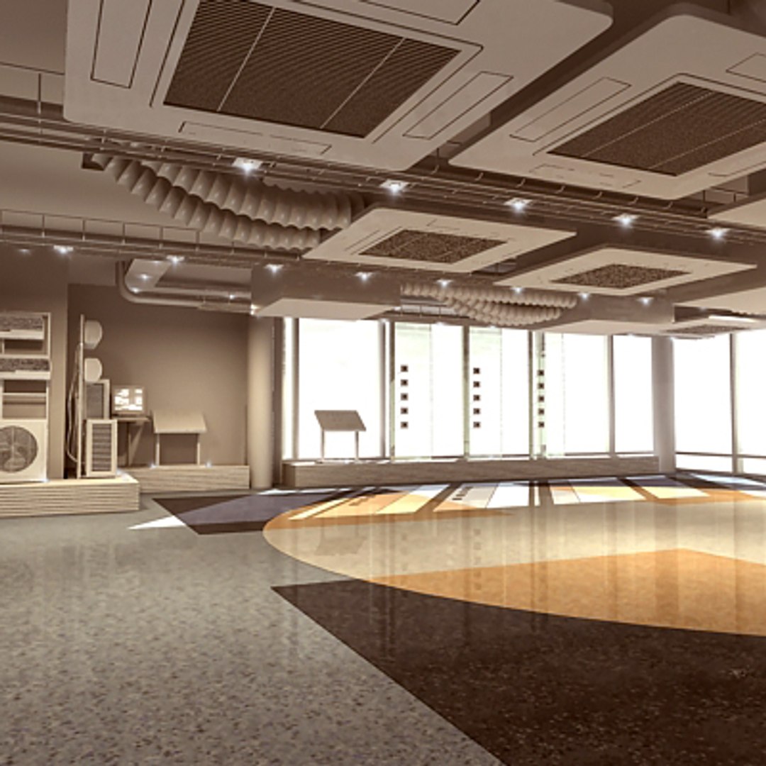 3d interior shell model