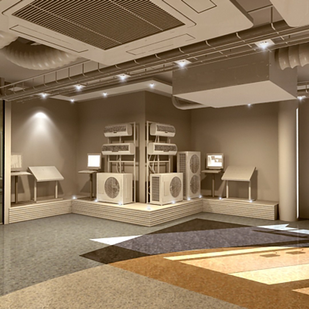 3d interior shell model