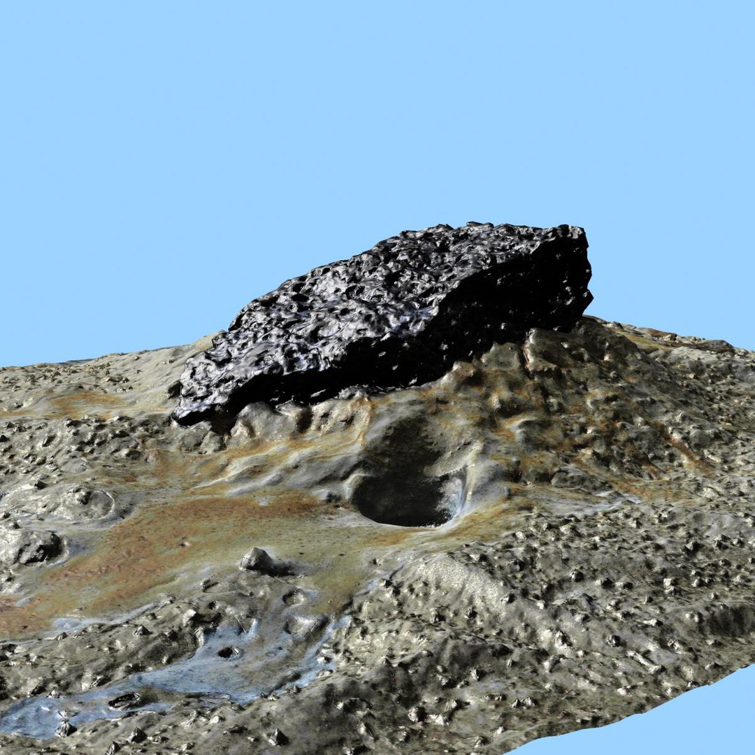3d 3ds Stone Rock