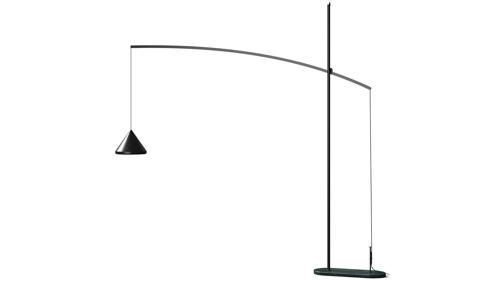 3D 03 Contrappeso Extendo Floor Lamp - TurboSquid 2216108