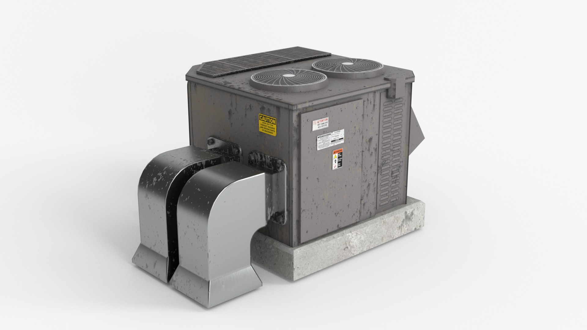 Rooftop Air Conditioner Model - TurboSquid 2316794
