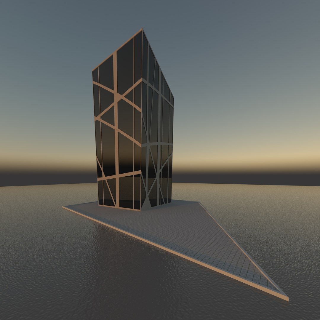 Building On Sea 3D Model - TurboSquid 1995903