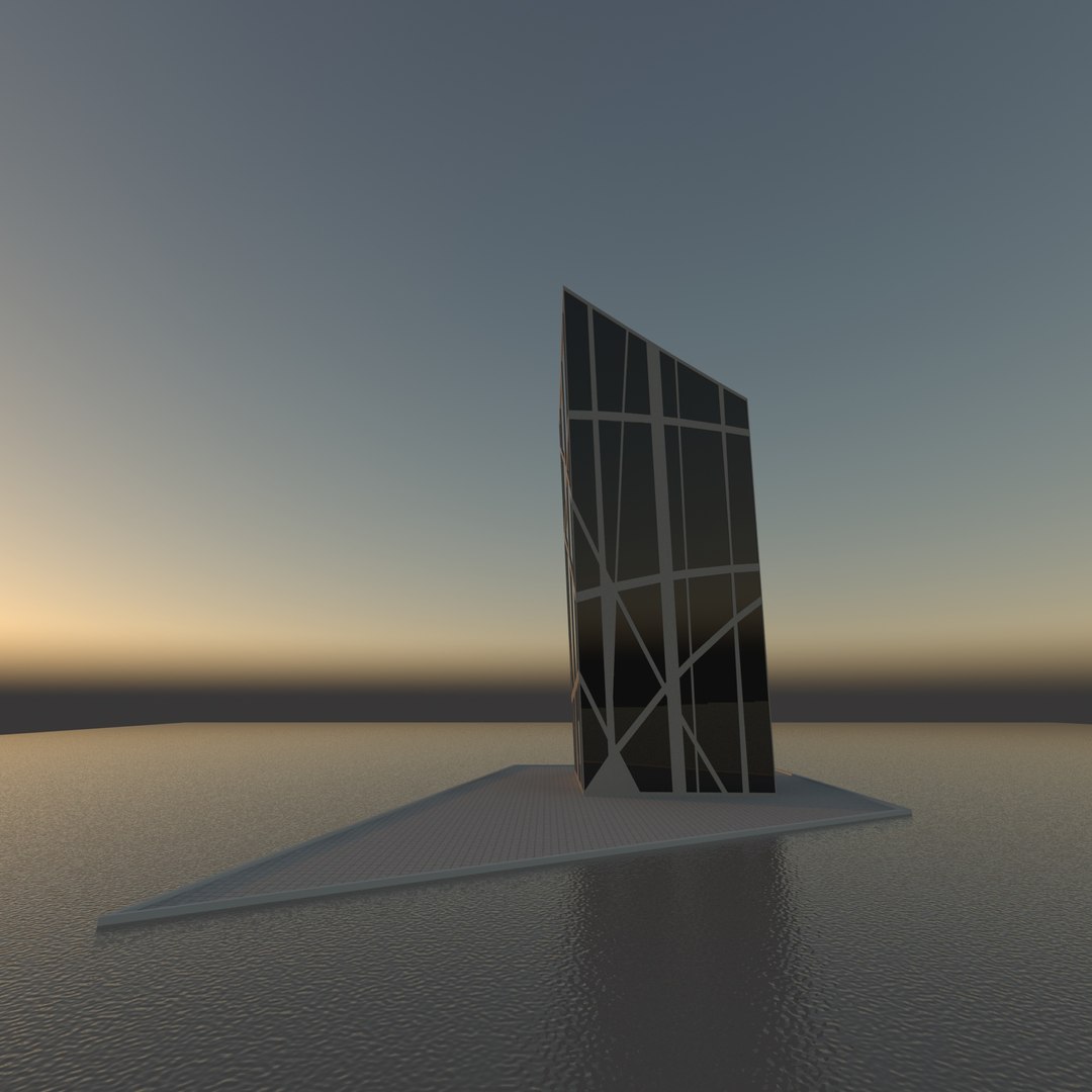 Building On Sea 3D Model - TurboSquid 1995903