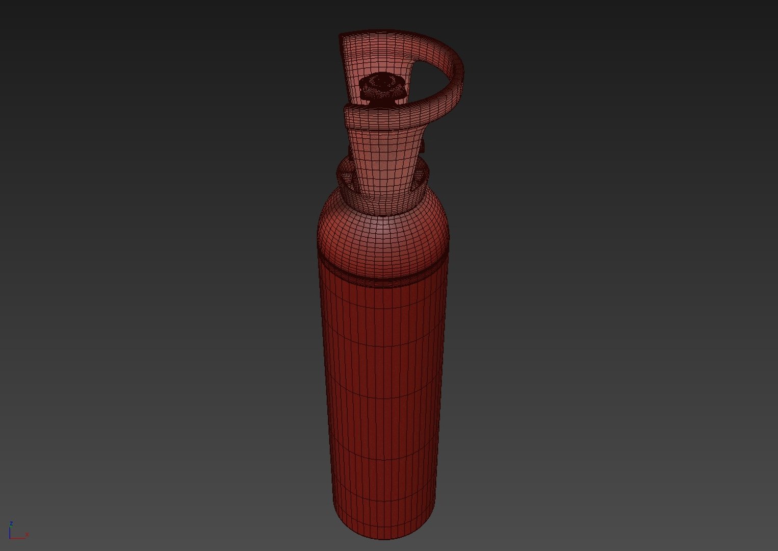 Oxygen Cylinder 3D Model - TurboSquid 1659063