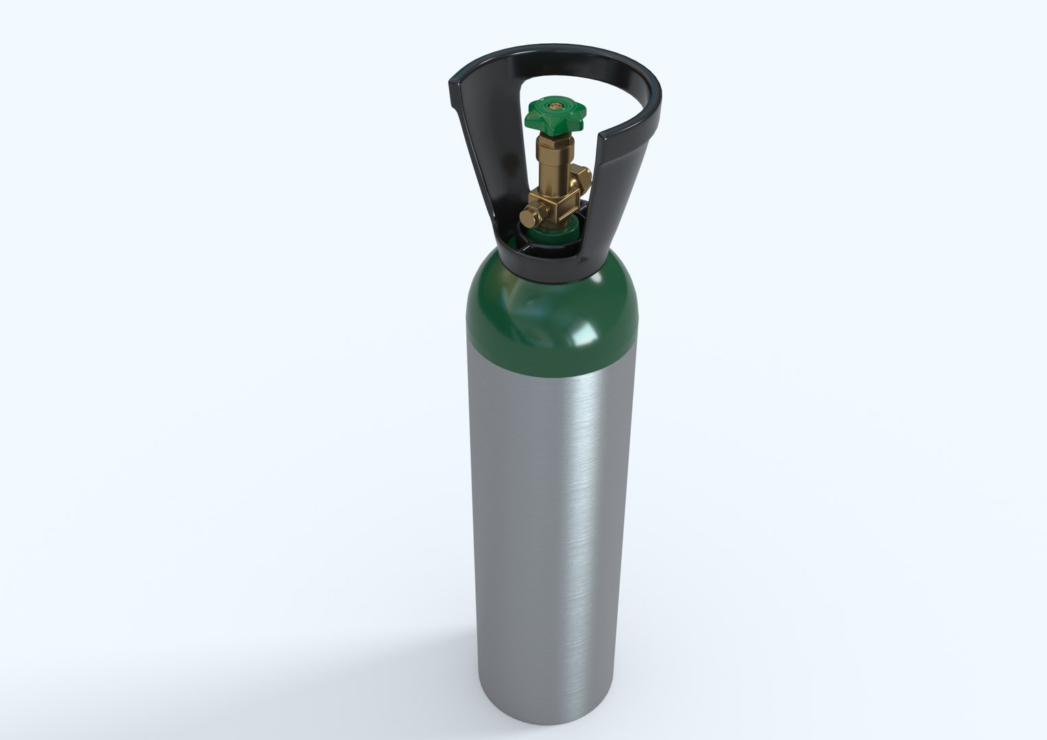 Oxygen Cylinder 3D Model - TurboSquid 1659063