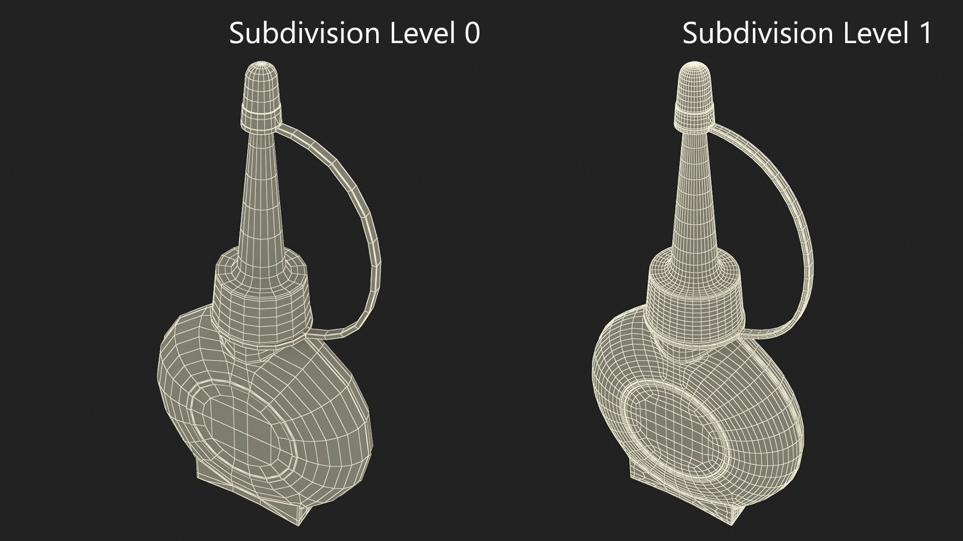 Plastic Oiler Closed 3D Model - TurboSquid 2157012