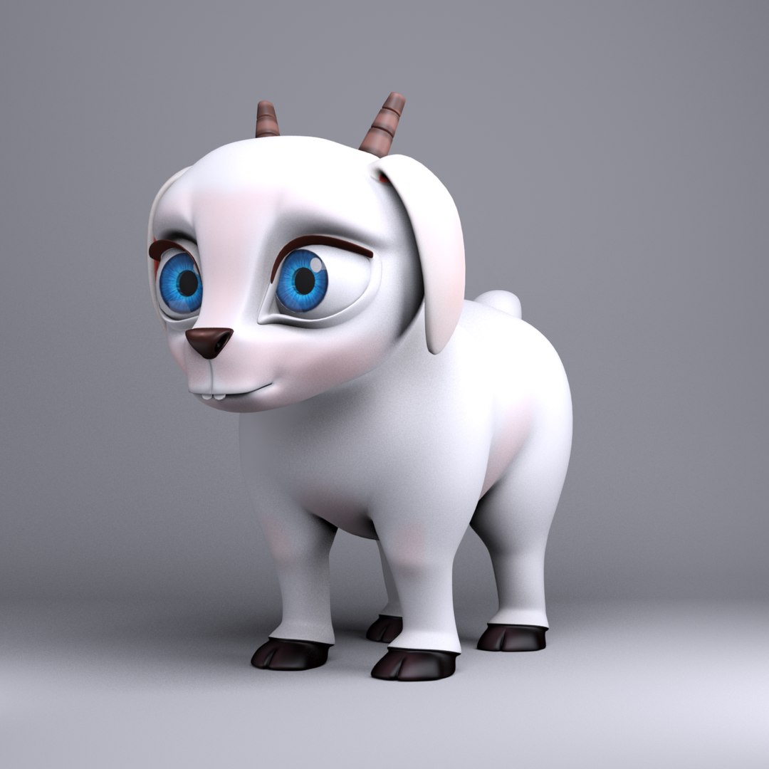Cartoon Animal Goat