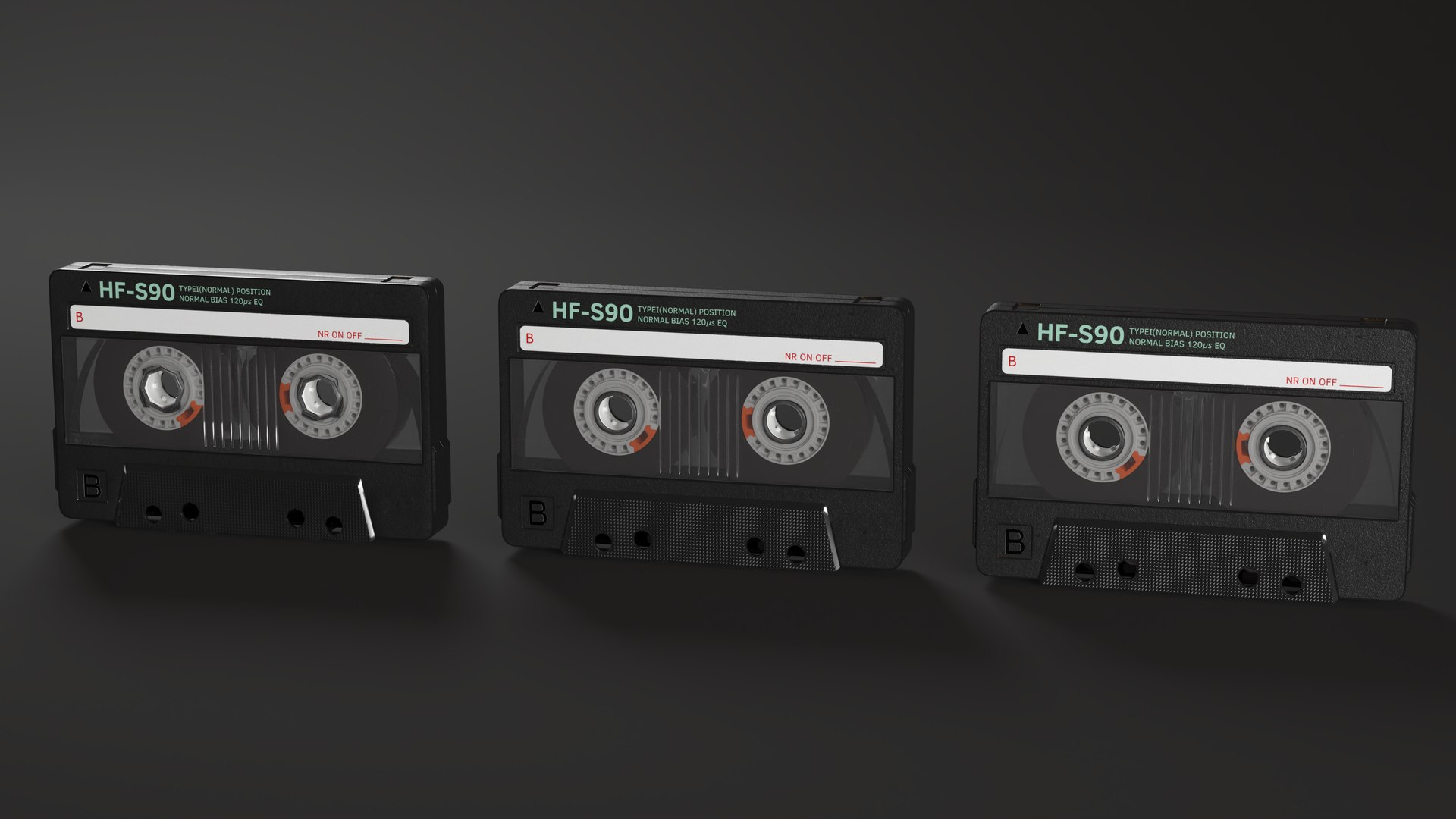 Sony HF-S90 Audio Tape 3D - TurboSquid 1983870