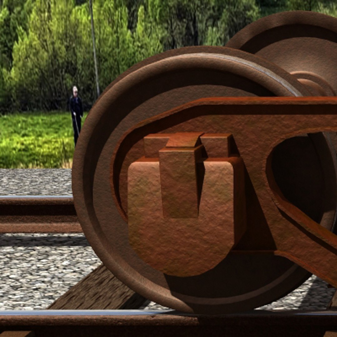 3d Train Bogie Bettendorf Style