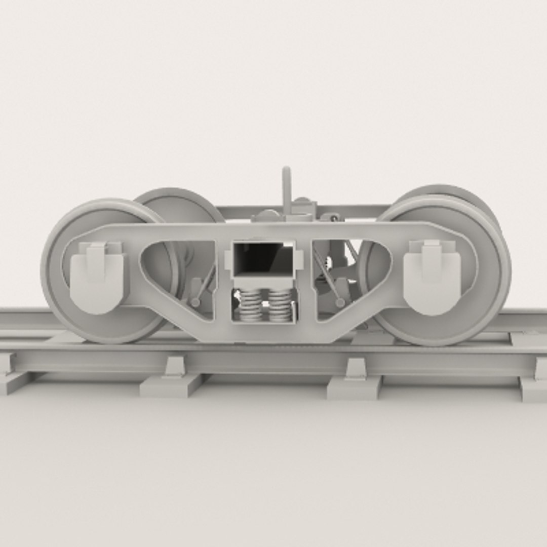 3d Train Bogie Bettendorf Style