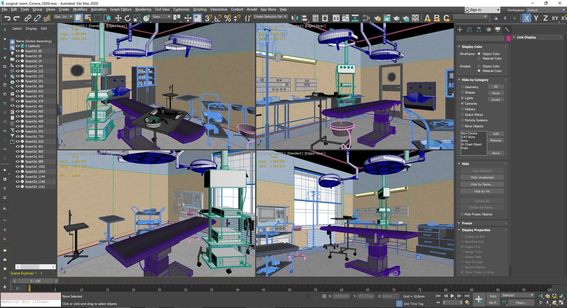 Surgical Room Operations Model - TurboSquid 1547445