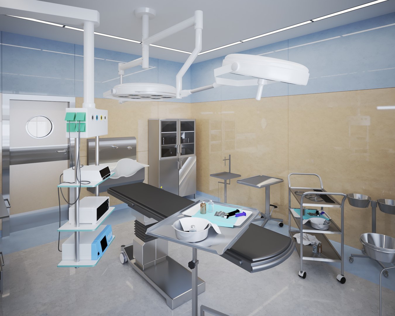 Surgical Room Operations Model - TurboSquid 1547445