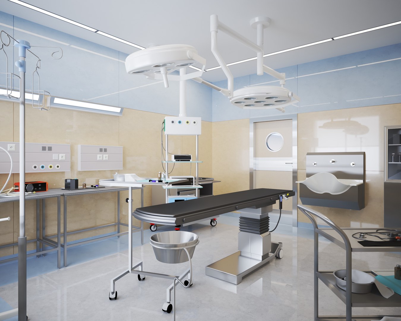 Surgical Room Operations Model - TurboSquid 1547445